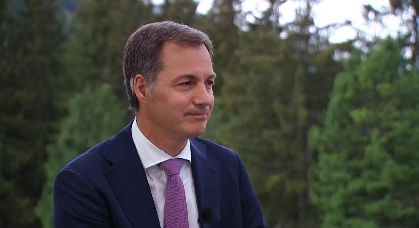 Alexander De Croo belga miniszterelnök: korai még arról beszélni, hogy ...